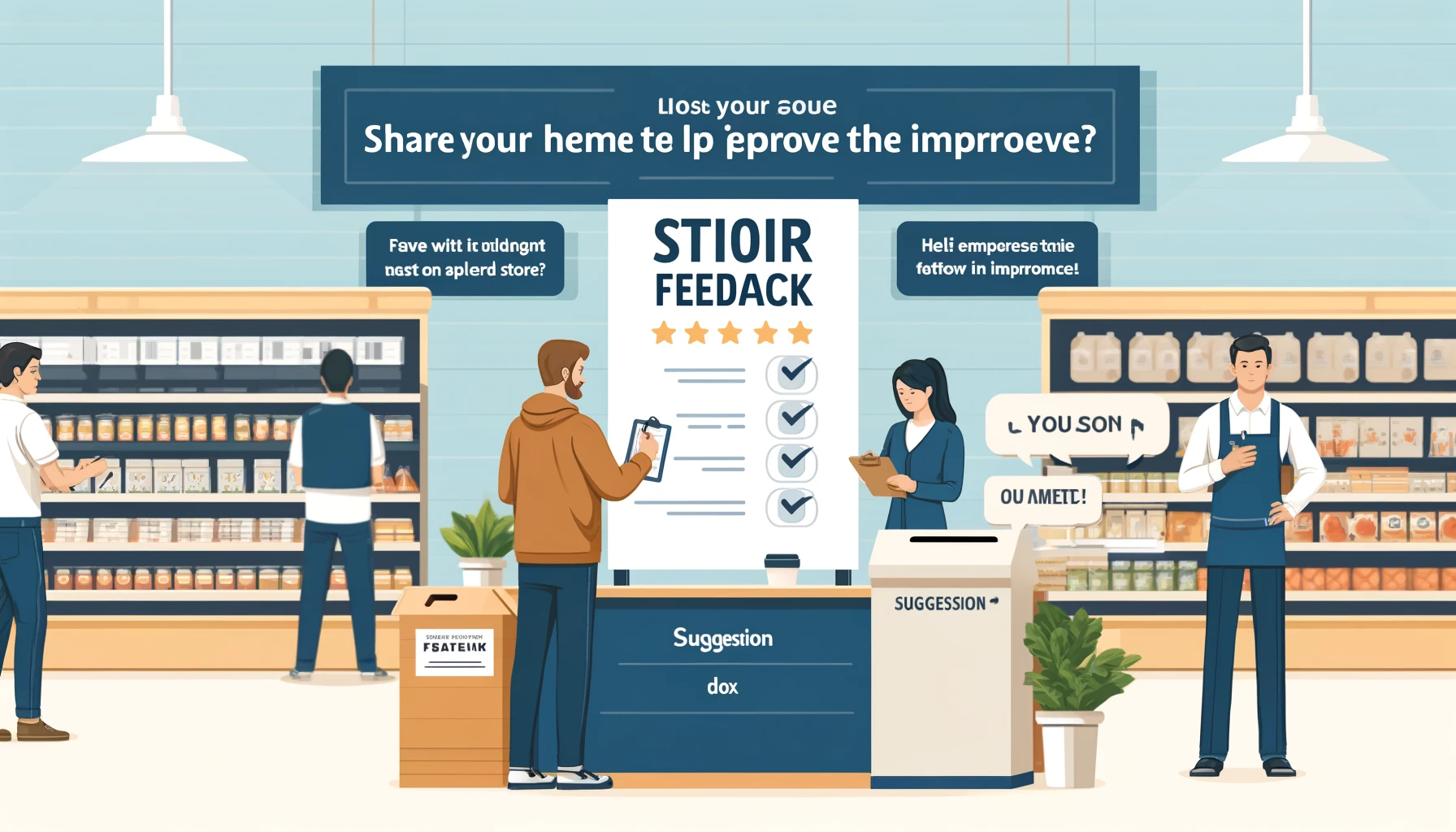 問題【 feedback – フィードバック、意見】～顧客満足と職業成長の強化～